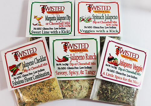 Dip Mixes 5 Pack Best Sellers Twisted Pepper Co.