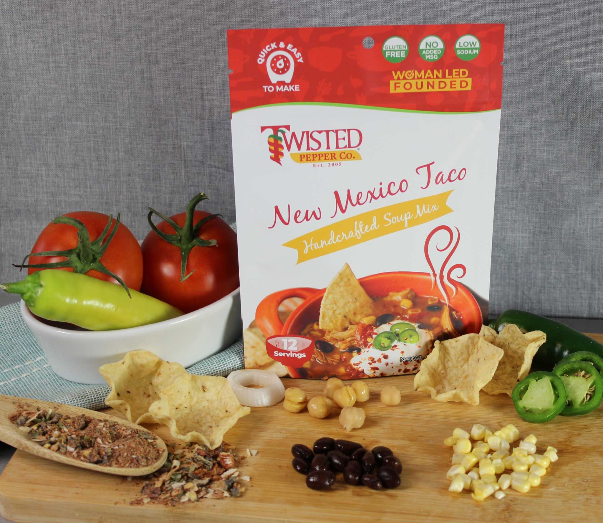 New Mexico Taco Soup Mix by Twisted Pepper Co. is so flavorful and rich ...