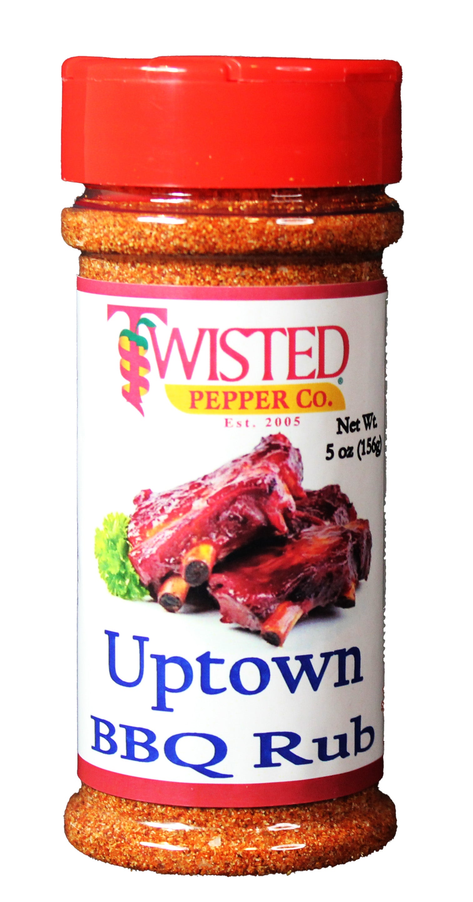 Uptown BBQ Dry Rub Seasoning, Low Sodium, No MSG – Twisted Pepper Co.