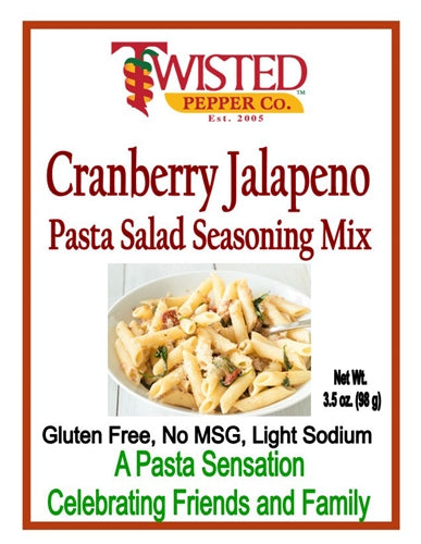 Cranberry Jalapeno Pasta Salad Seasoning - Twisted Pepper Co.